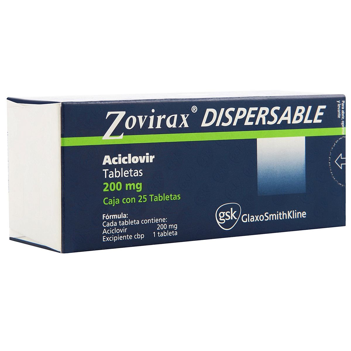 Zovirax 200mg Disper Tab