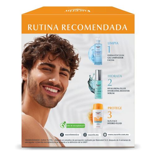 Pack Sun Hydro Fluid + Mini Hyaluron Filler Hydrating Booster