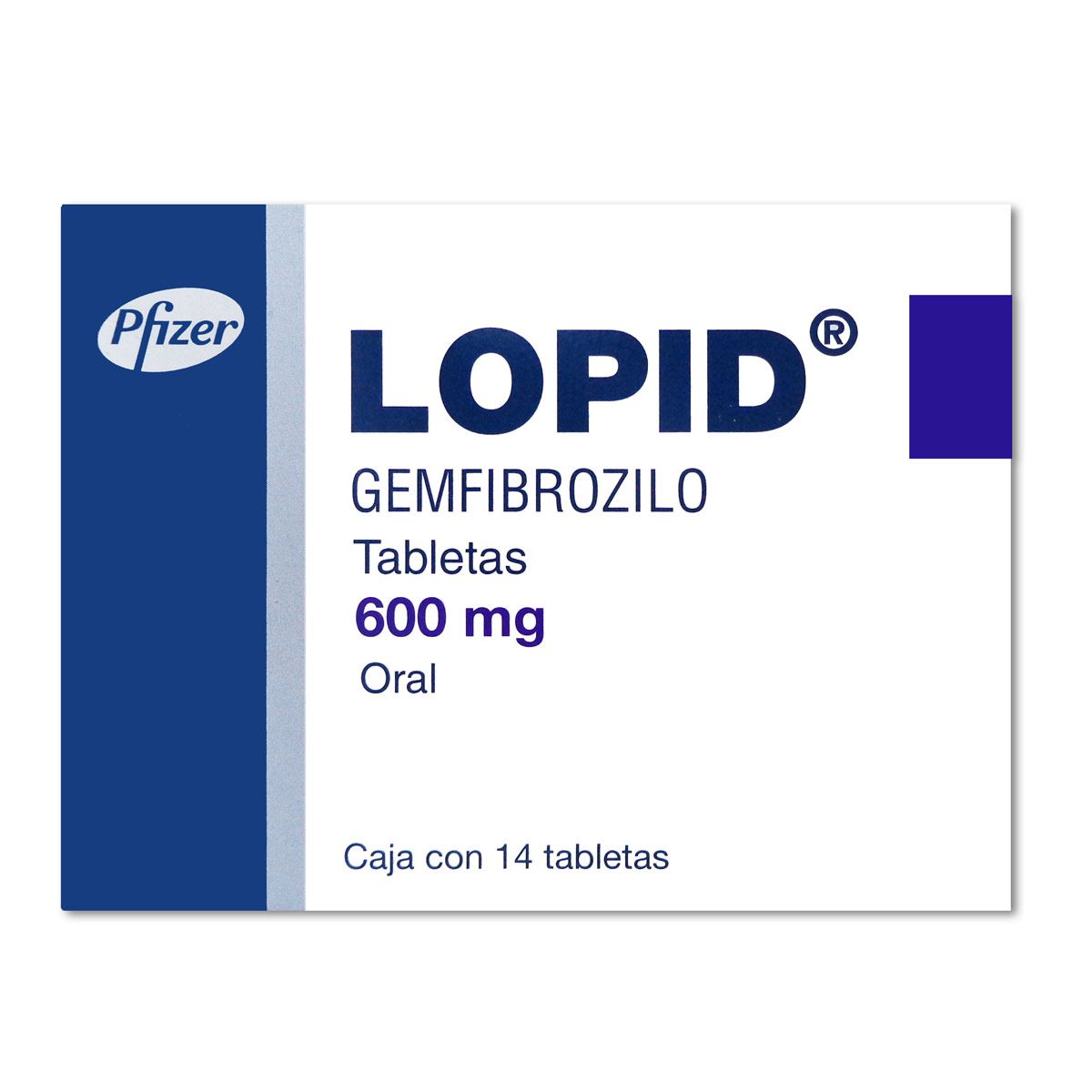 Lopid 600 blist pack tab1