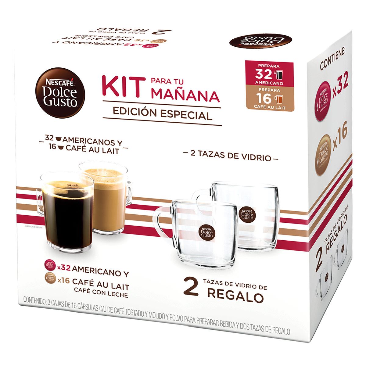 Kit para tú mañana. Dolce Gusto