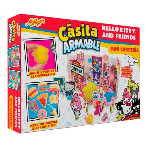 Hello Kitty Casita Armable de Carton 2516 Mi Alegría