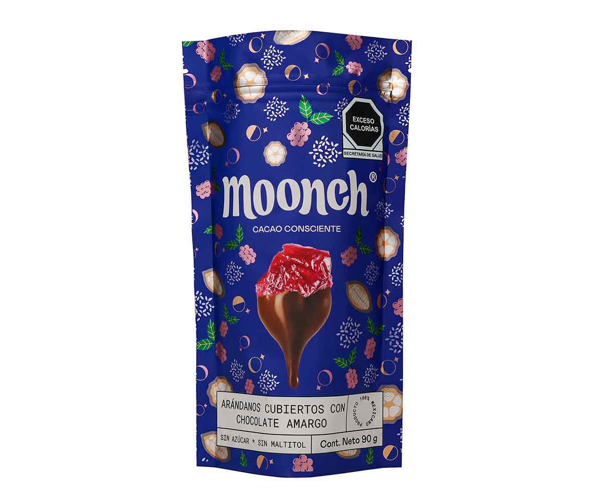 Arándano Cubierto de Chocolate sin Azúcar y sin Maltitol Moonch