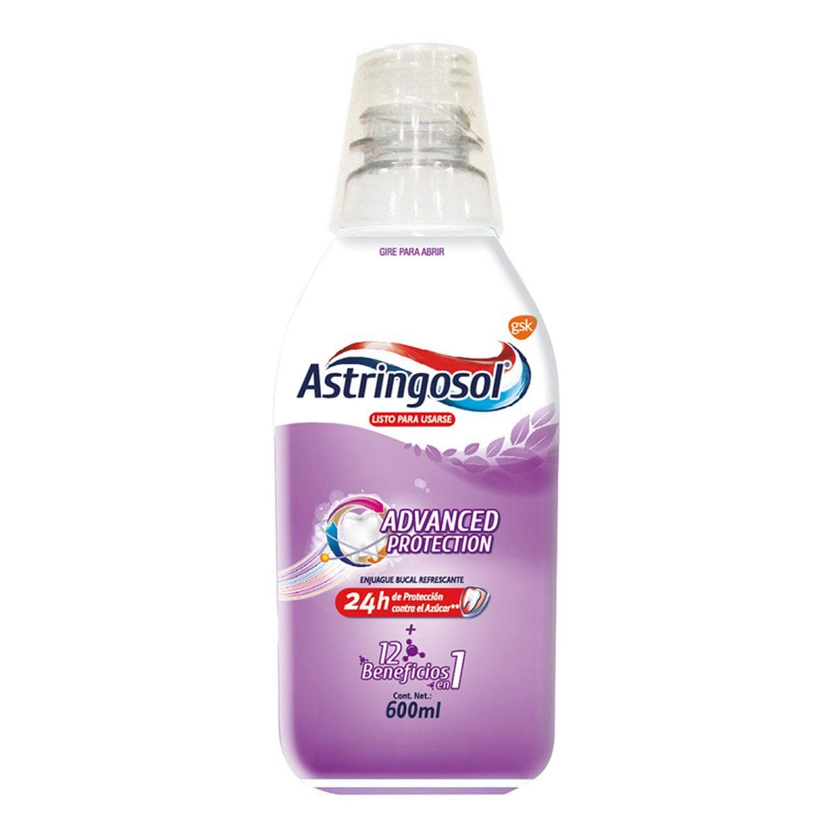 Enjuage Bucal Astringosol Advance 600ml