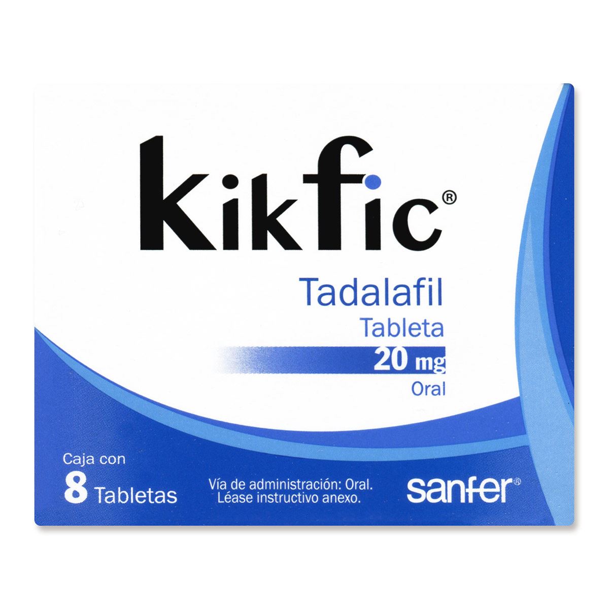KIKFIC 20 MG 8 TAB