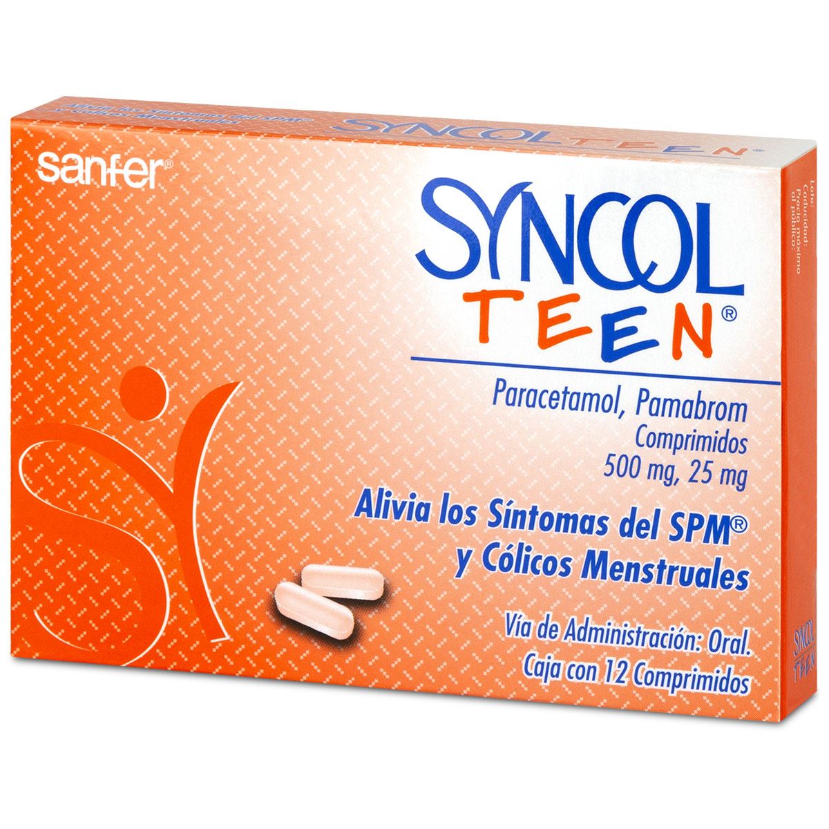 Syncol Teen 500 mg / 25 mg