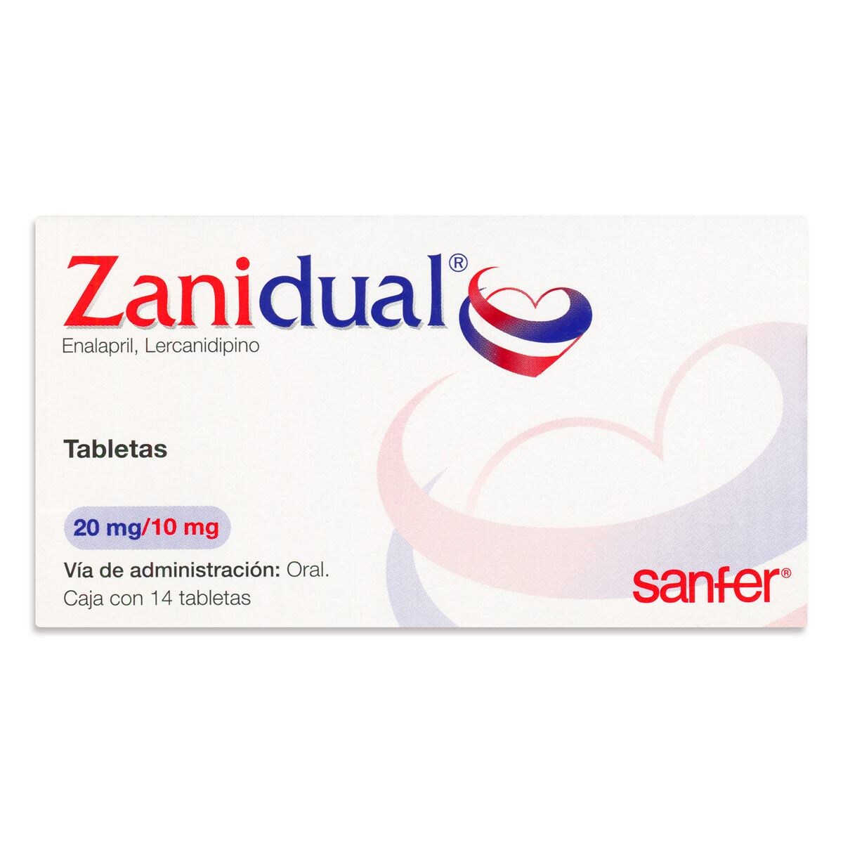 Zanidual 20mg/10mg 14 Tab