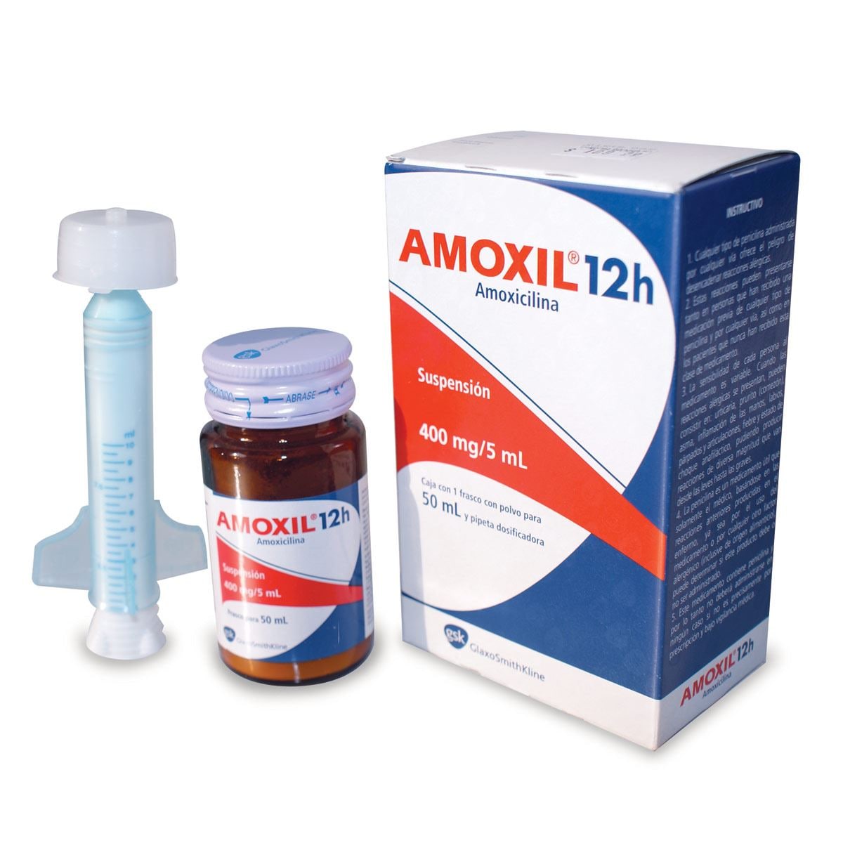 Amoxil 12h susp 400mg