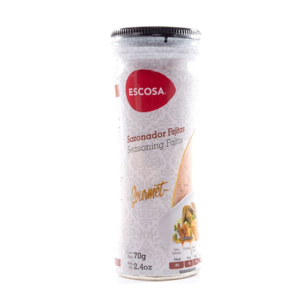 Sazonador para Fajitas 70 gramos Escosa