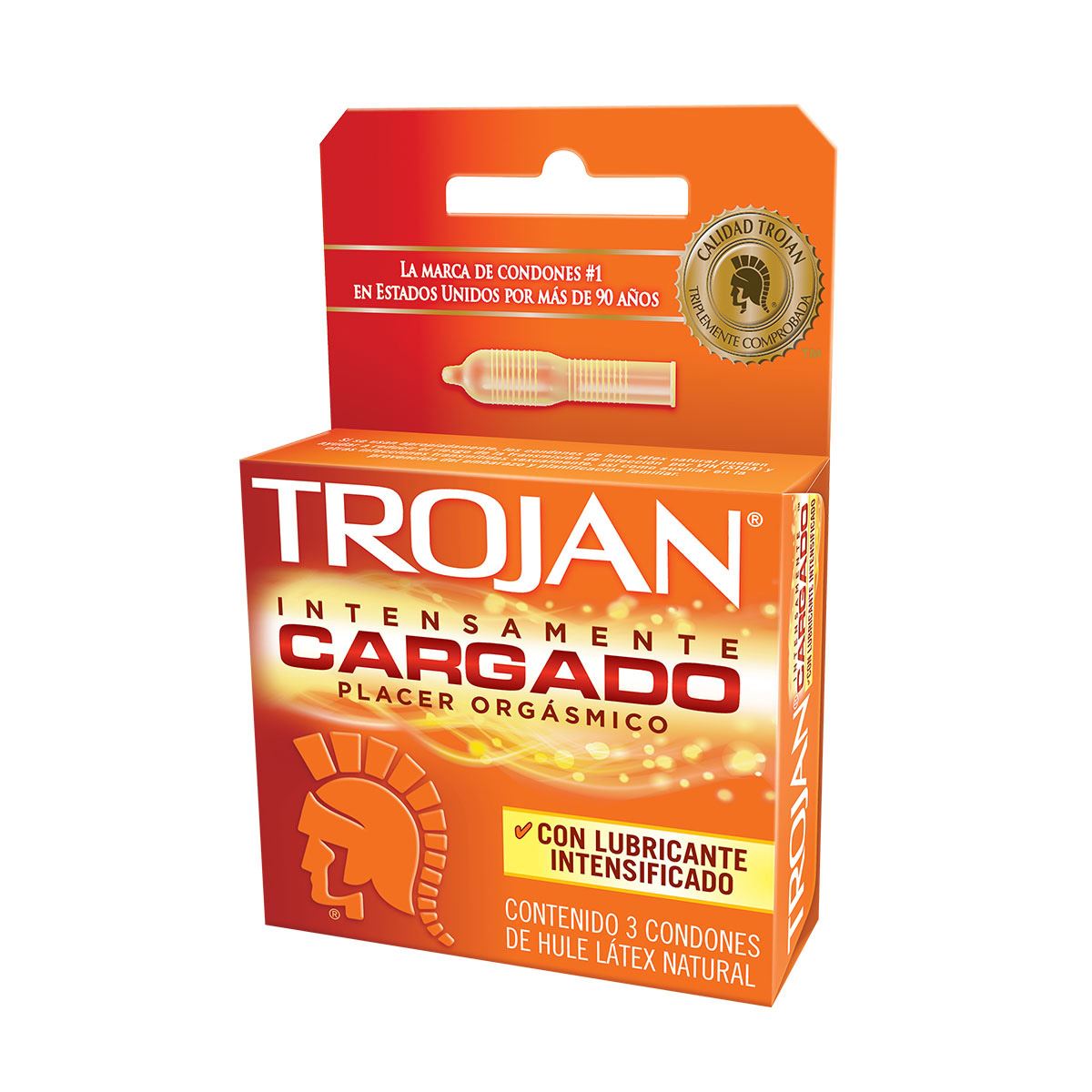 PreservativoTrojan Intensamente Cargado