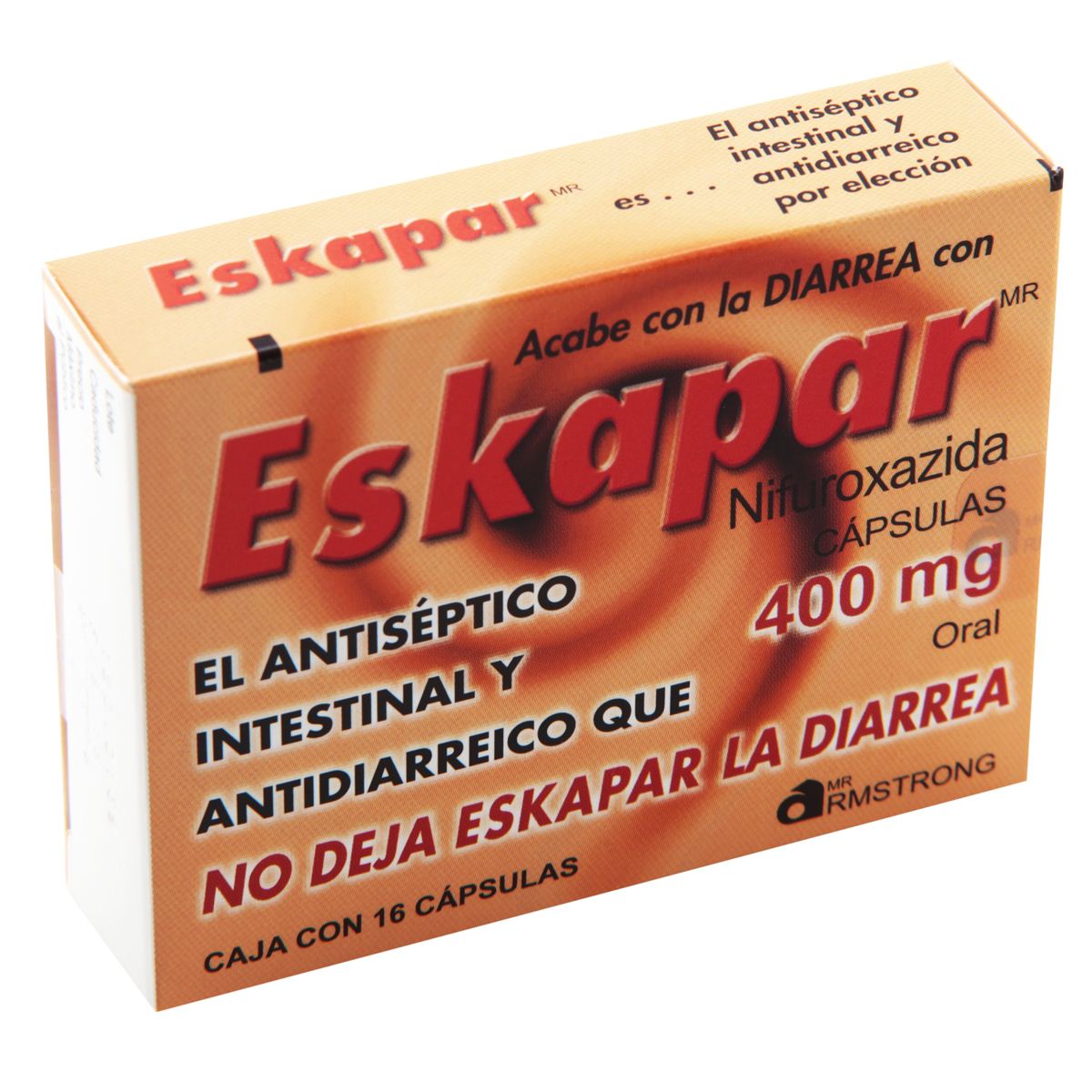 Eskapar con 16 Cápsulas 400 mg