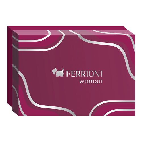 Estuche Fragancia Ferrioni Woman Eau De Parfum 100 Ml + Perfumero 10 Ml ...