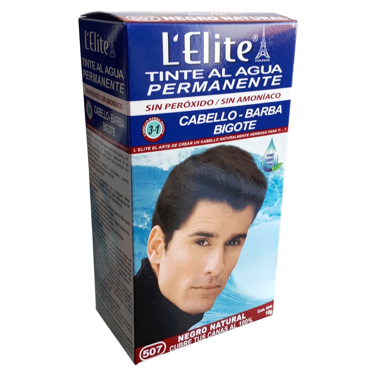 Tinte Lelite Al Agua Permanente Formen Negro 507