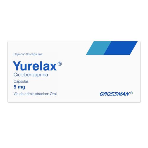 Yurelax 5mg Caps30