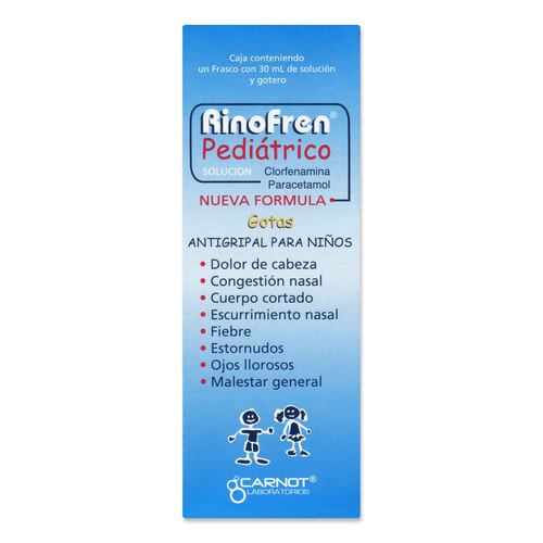 Rinofren Ped Sol 30 Ml Y Gotero N
