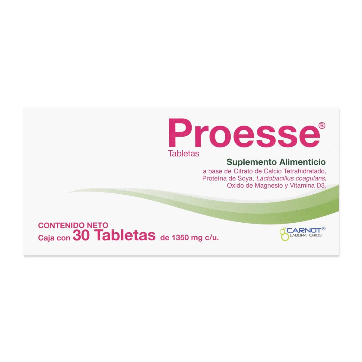 Proesse suplemento alim tab 30
