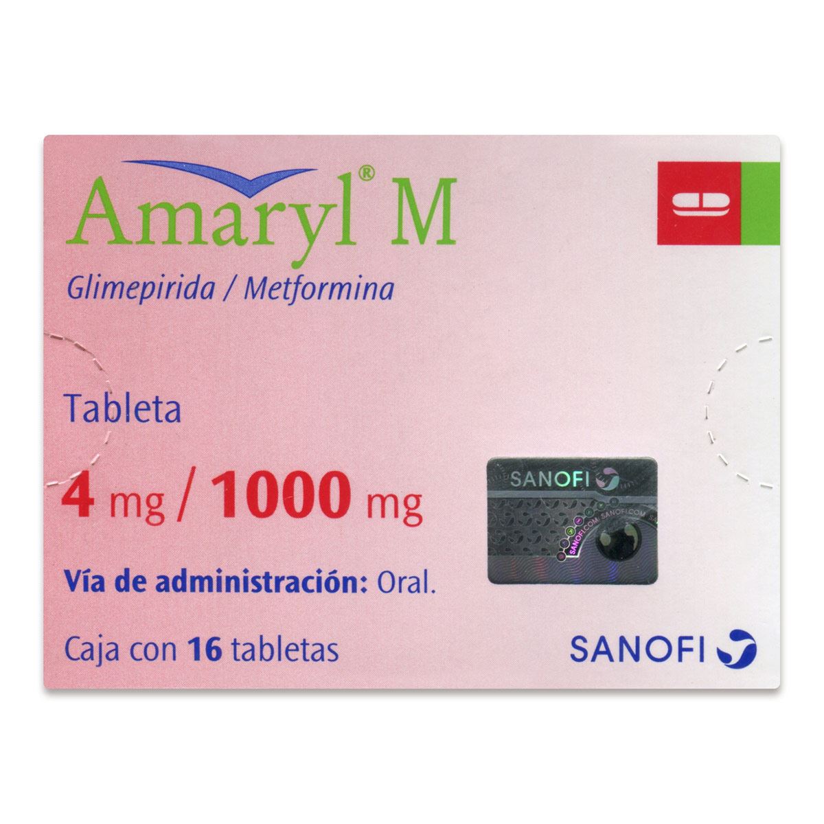 Amaryl M T 16 4mg/1000mg