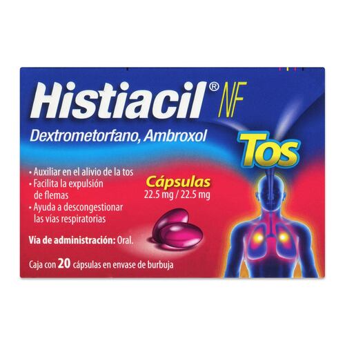 Histiacil Nf 22.5/22.5mg Cap20