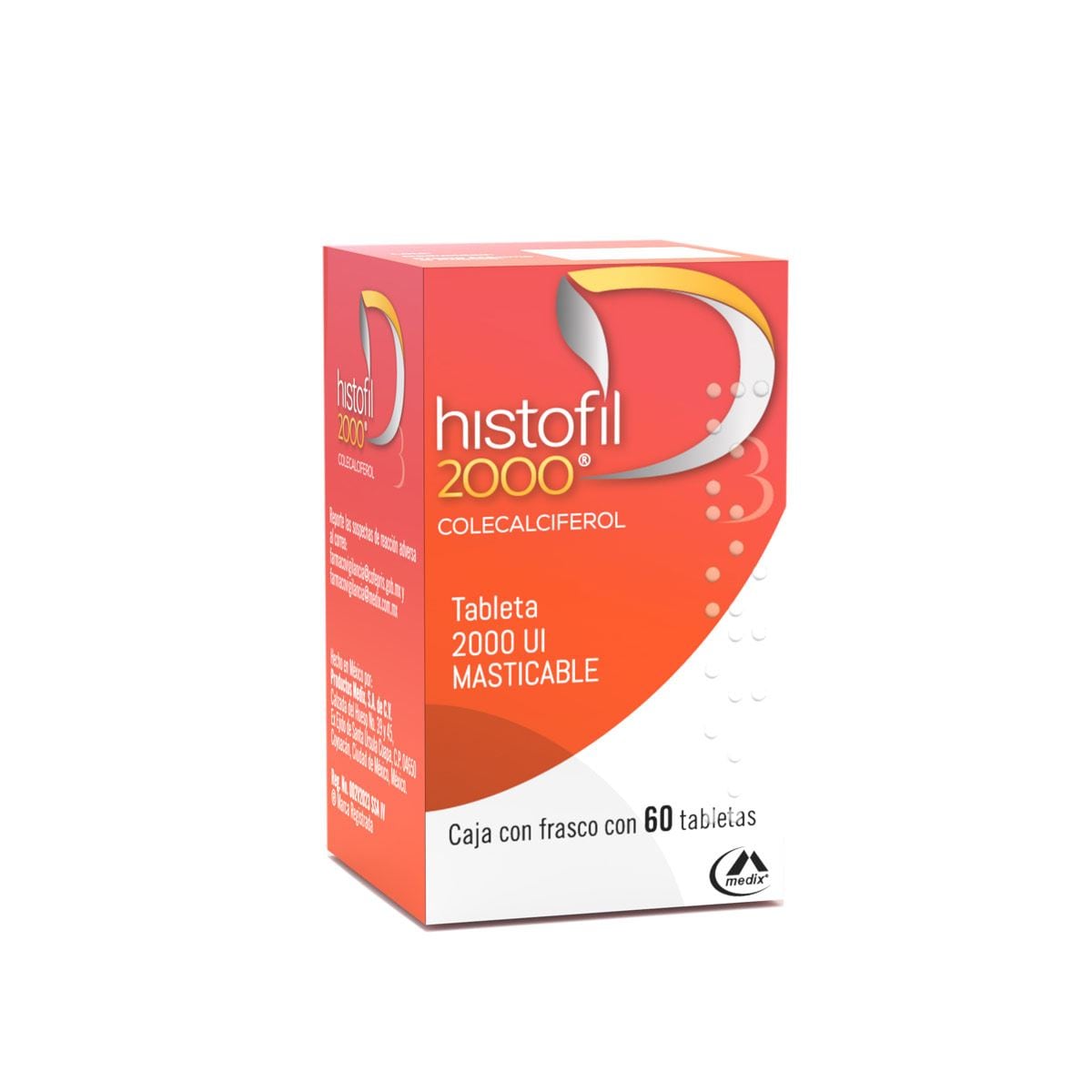 Histofil 2000 Ui Frasco 60tabs