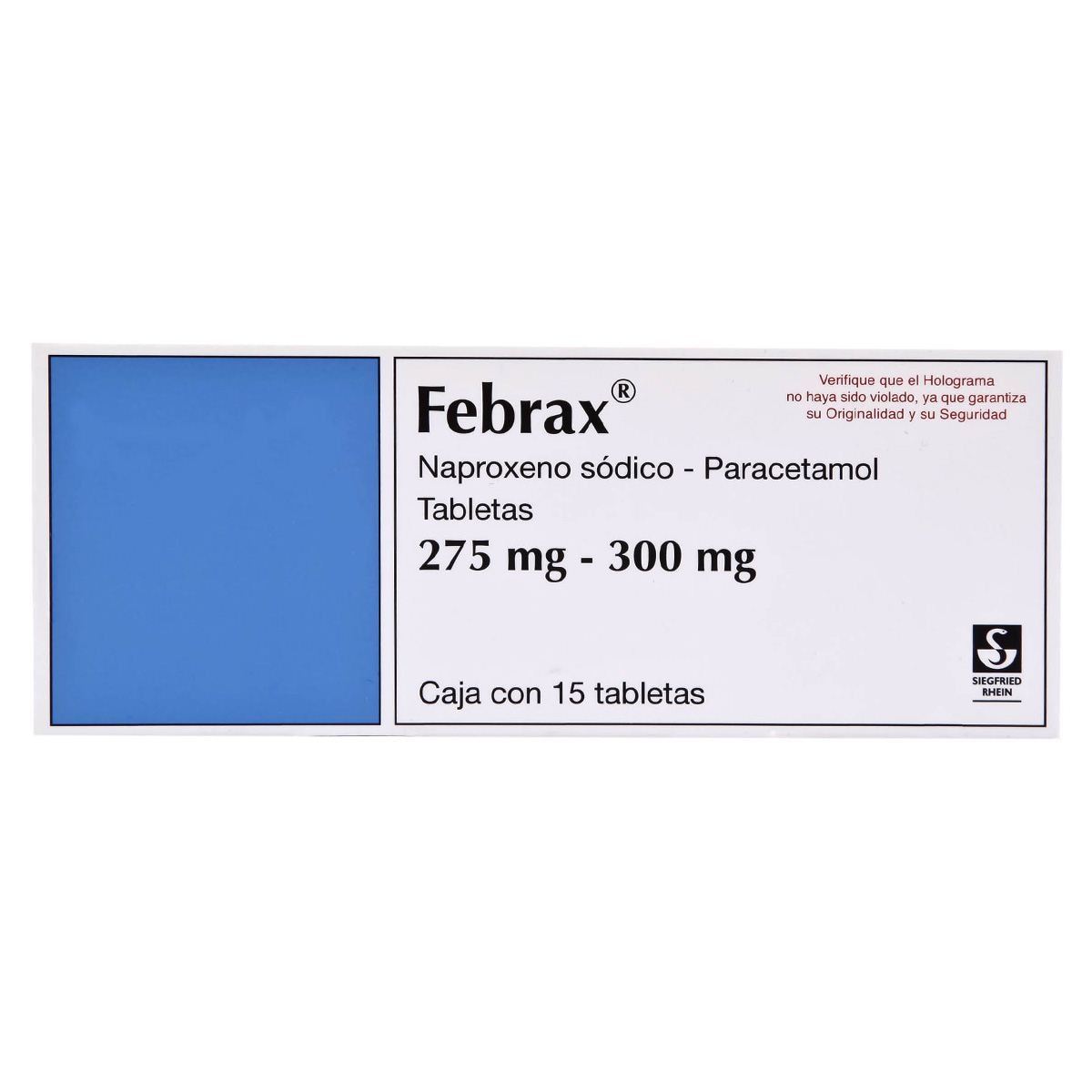 Febrax t 15 275mg/300mg