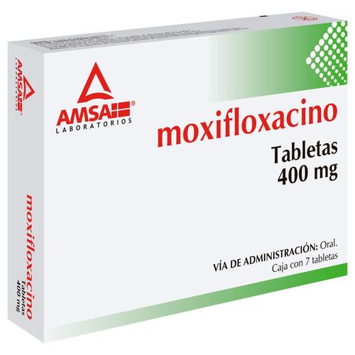Am Moxifloxacino 400mg C/7tab Nva Imágen