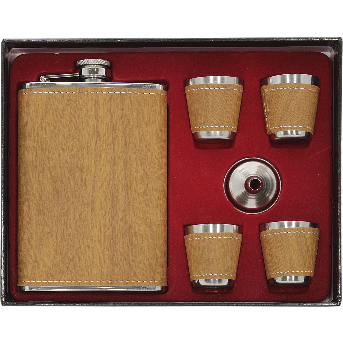 Set Licorera Izy 9oz + 4 Vasos + Embudo