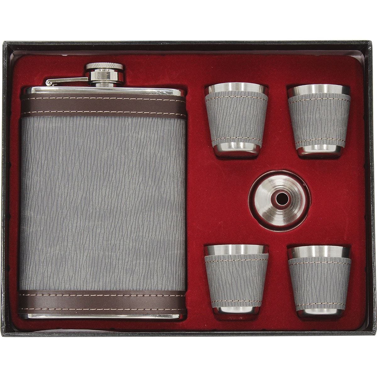 Set Licorera Izy 9oz + 4 Vasos + Embudo