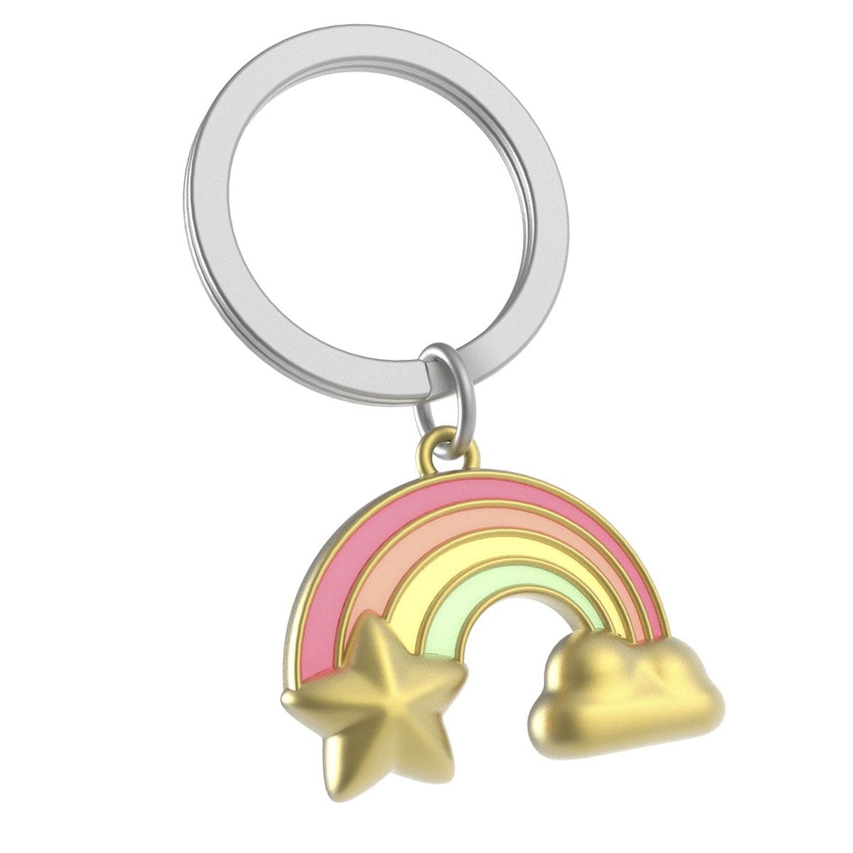 Llavero Arcoíris Mate