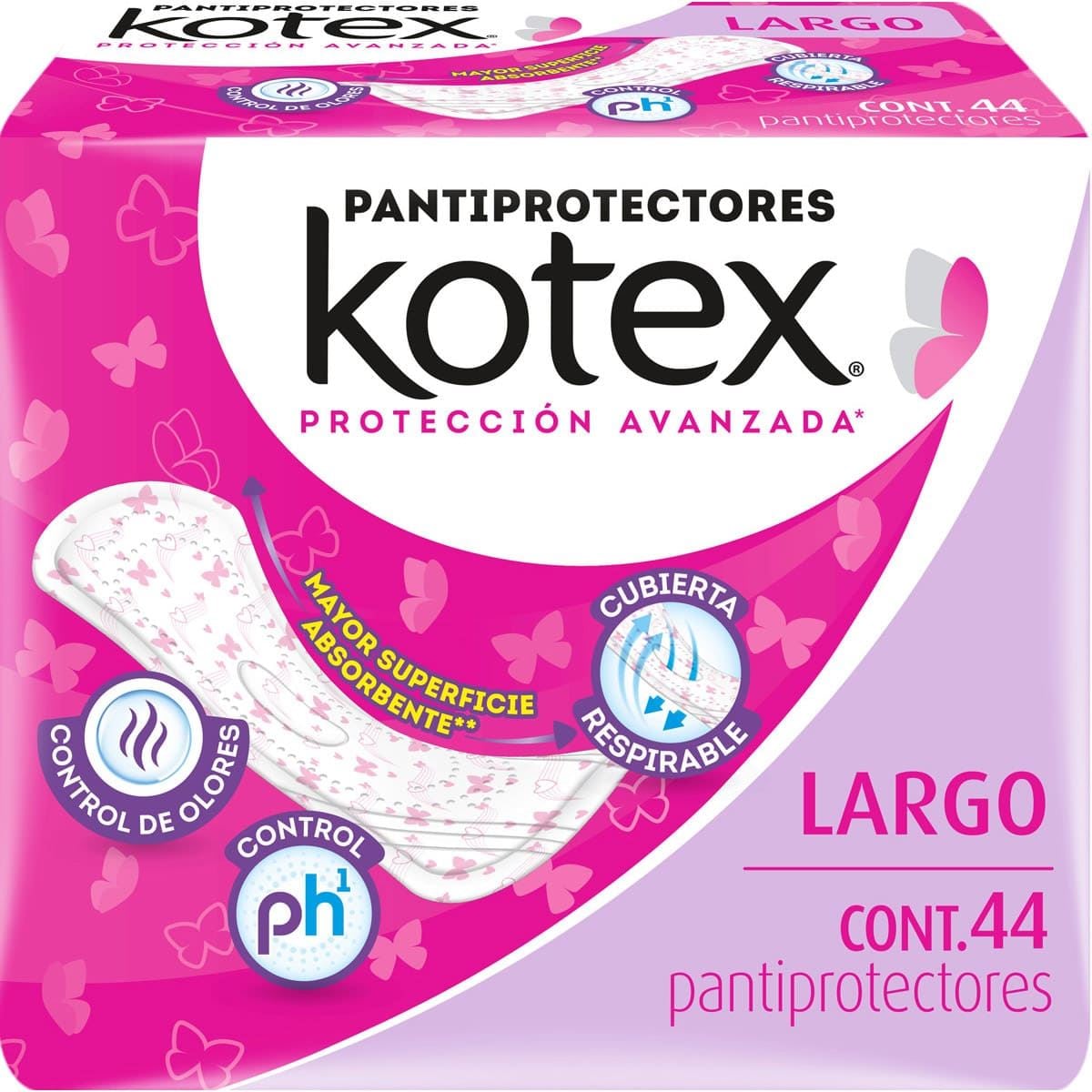 Panty Prot Kotex Largo C/44
