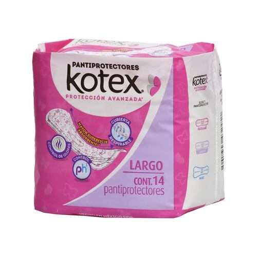 Pantiprotector Kotex Largo