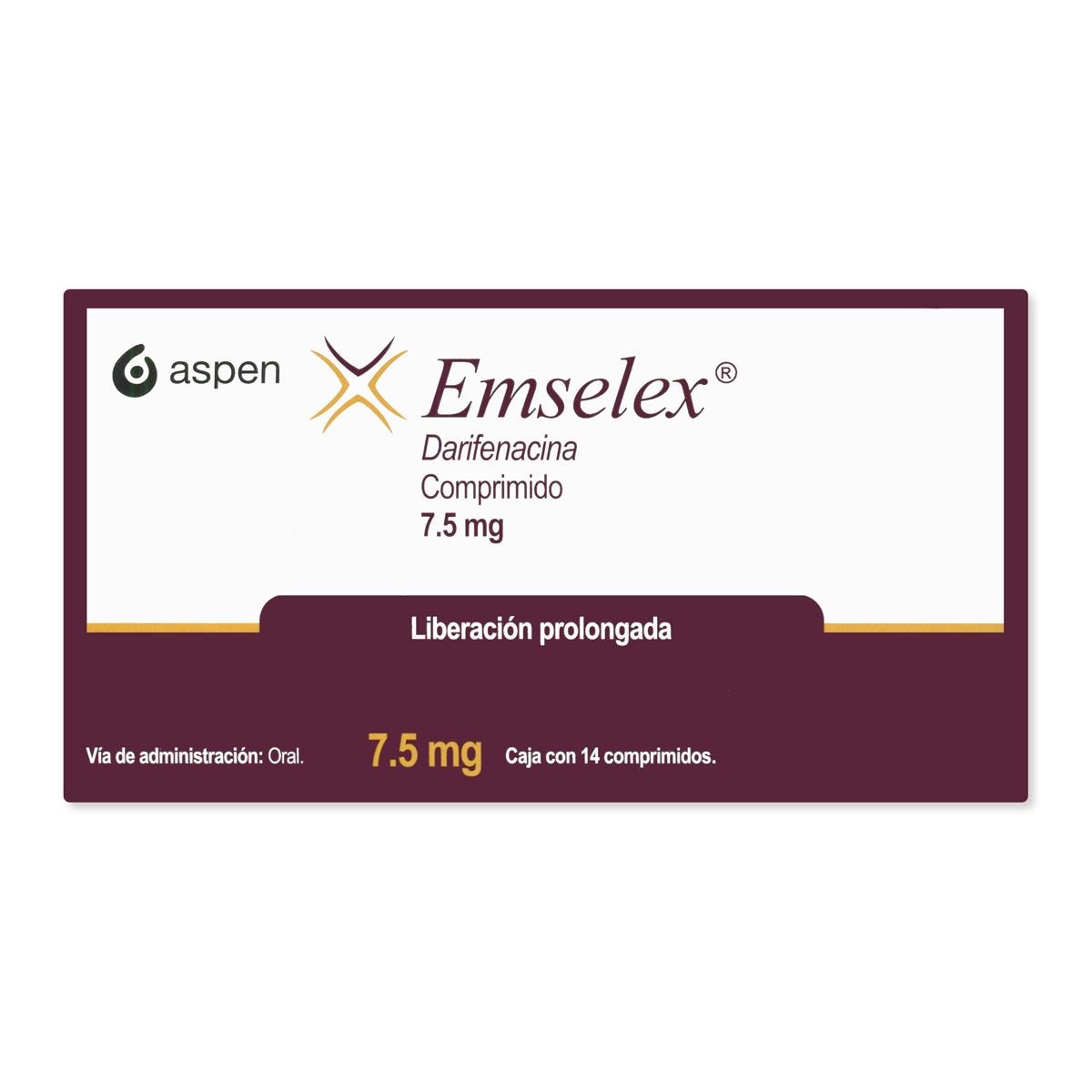 Emselex 7.5mg Com 14