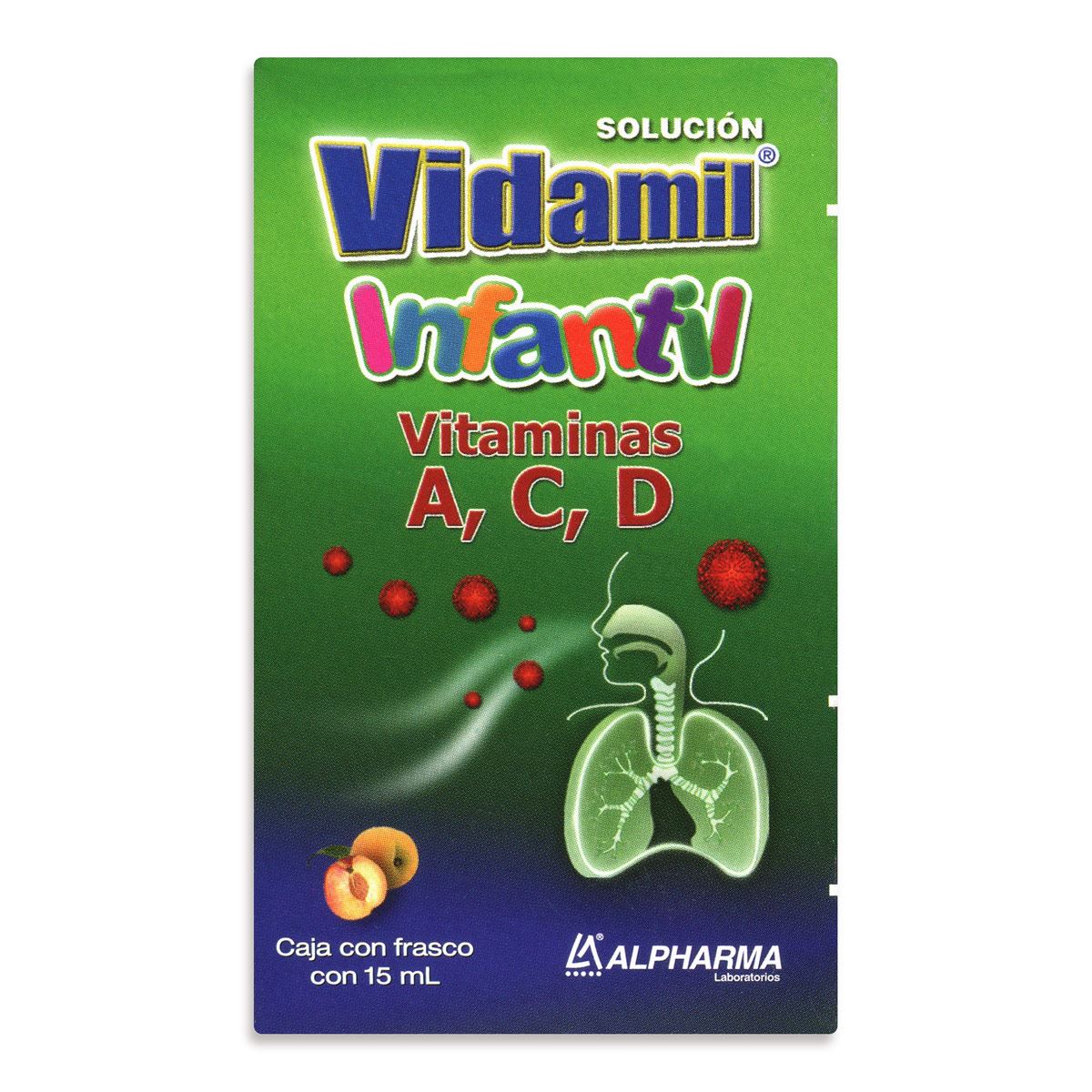 Vidamil Inf Sol Fco 15 Ml C/Gtro