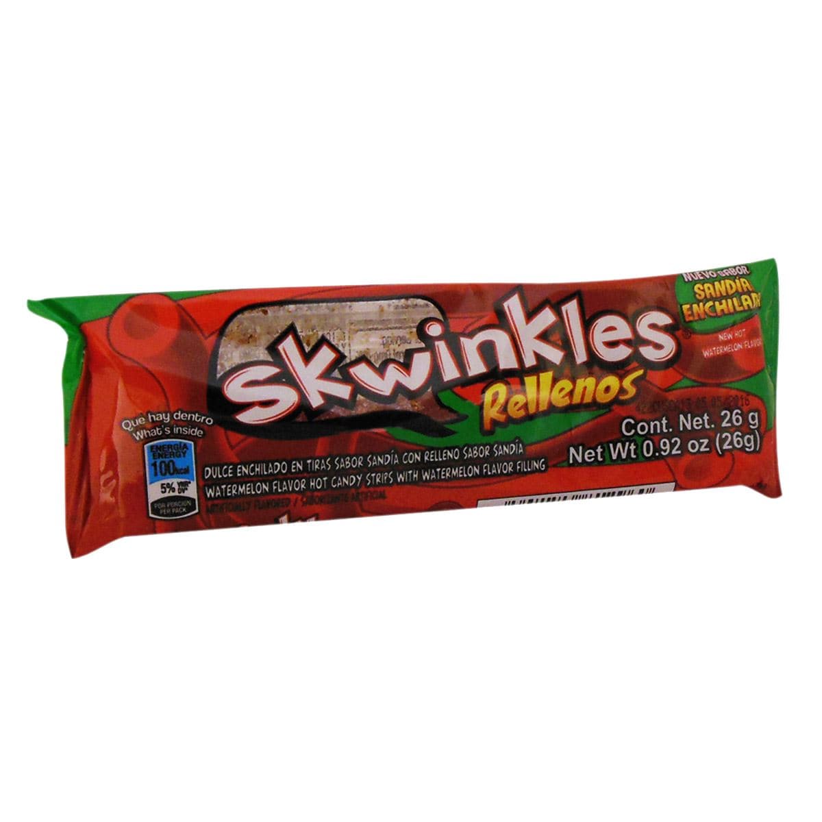Skwinkles Rellenos Sandia Enchilada 26 Gramos