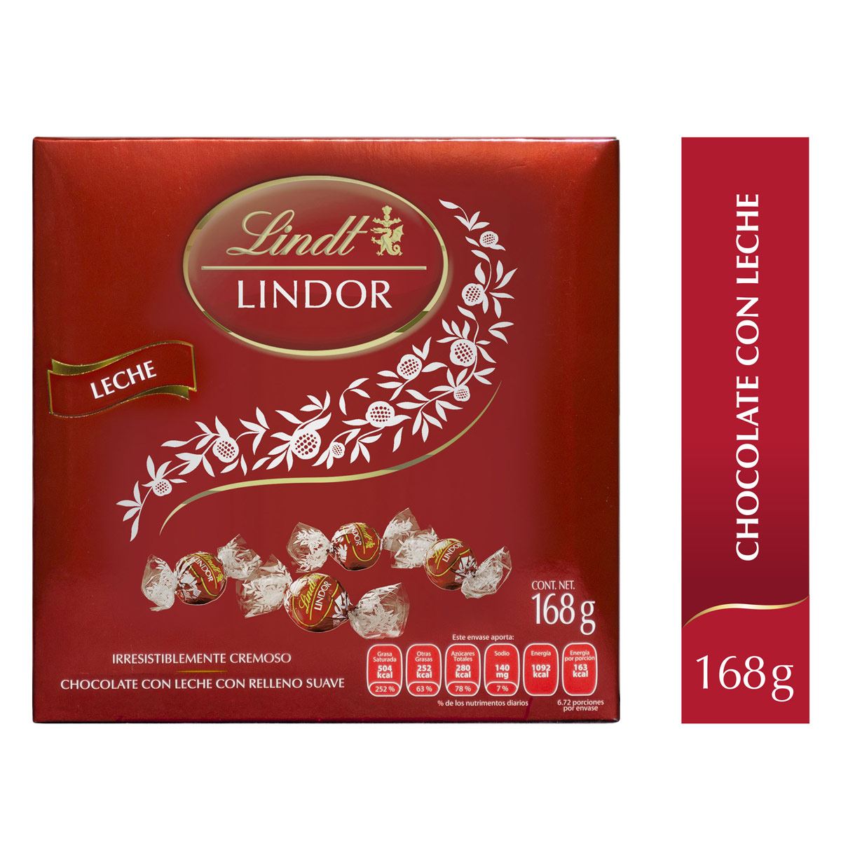 Caja de Chocolate con Leche 168g Lindt