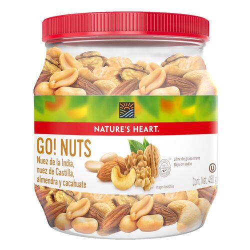 Nature´s heart - go nuts 450g