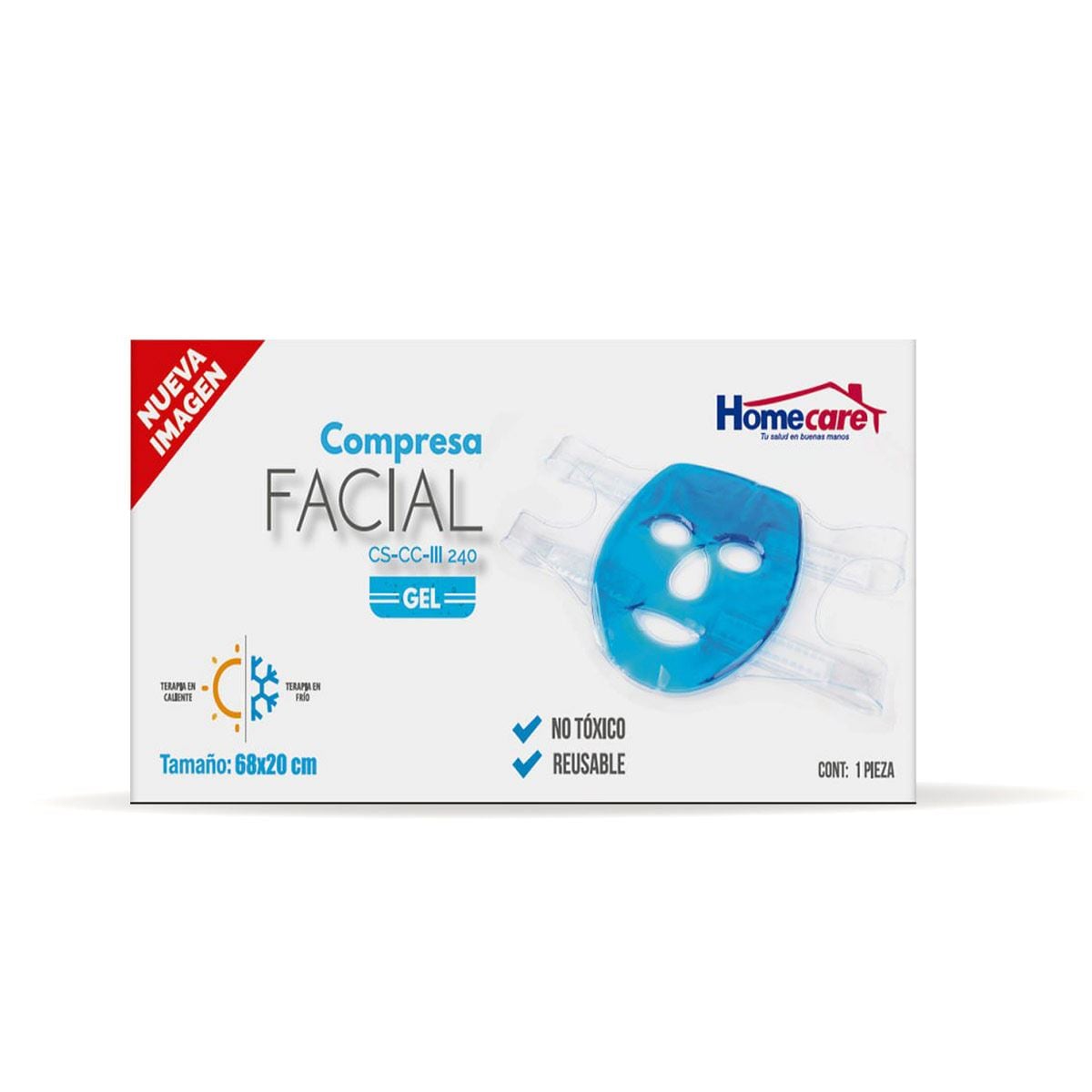 Compresa De Gel Facial