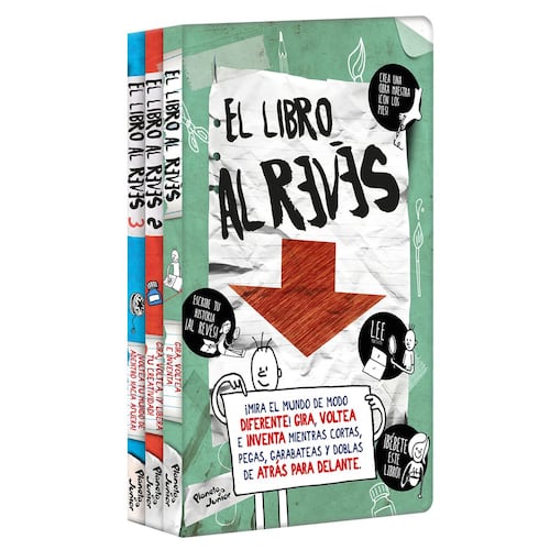 Paquete Libro al revés