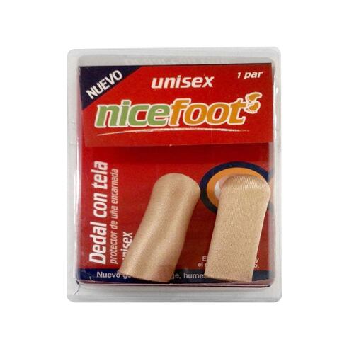 Dedal con Tela Protector de Uña Encarnada