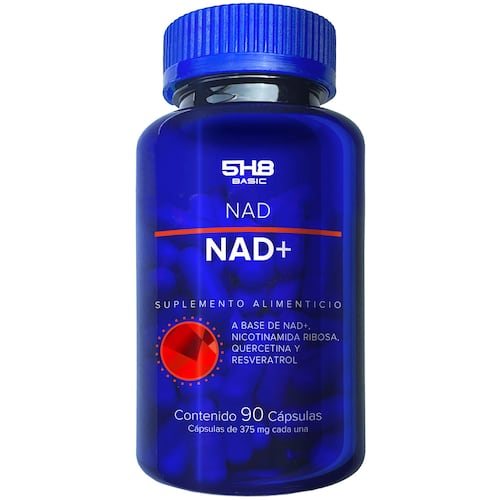 Suplemento Alimenticio NAD+ 90 Cápsulas 5H8