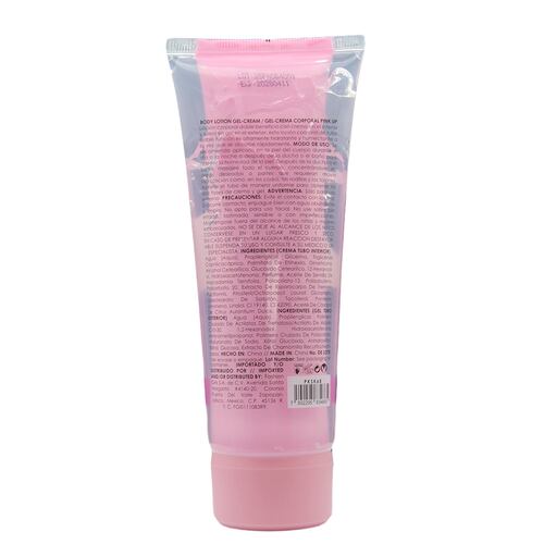 Crema Corporal Body Lotion Gel-Crema Pink Scent Pink Up