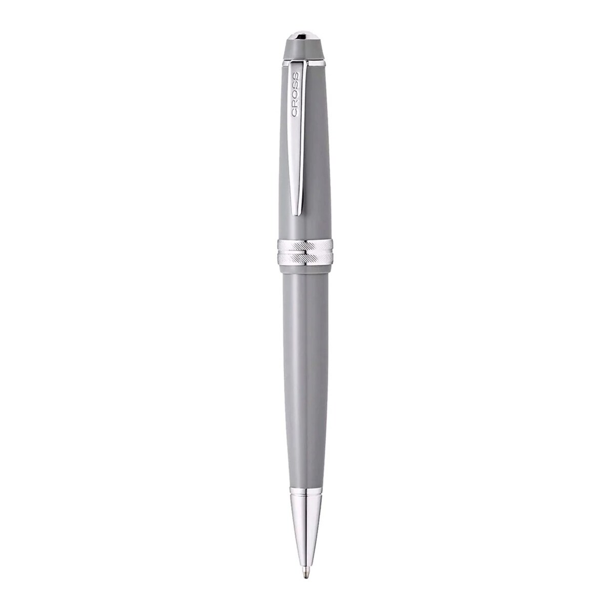 Bolígrafo Bailey Gris/Cromo Cross