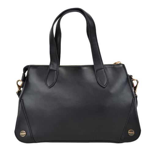 Bolso Satchel Huser Negro para Mujer