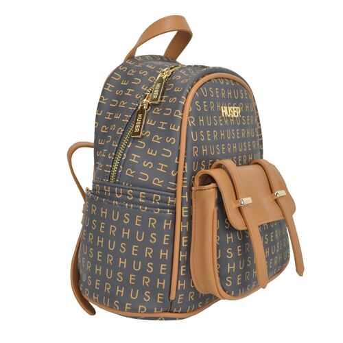 Bolso Backpack Huser Café para Mujer