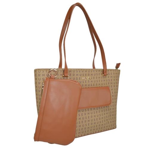 Bolsa Tote Huser Café para Mujer