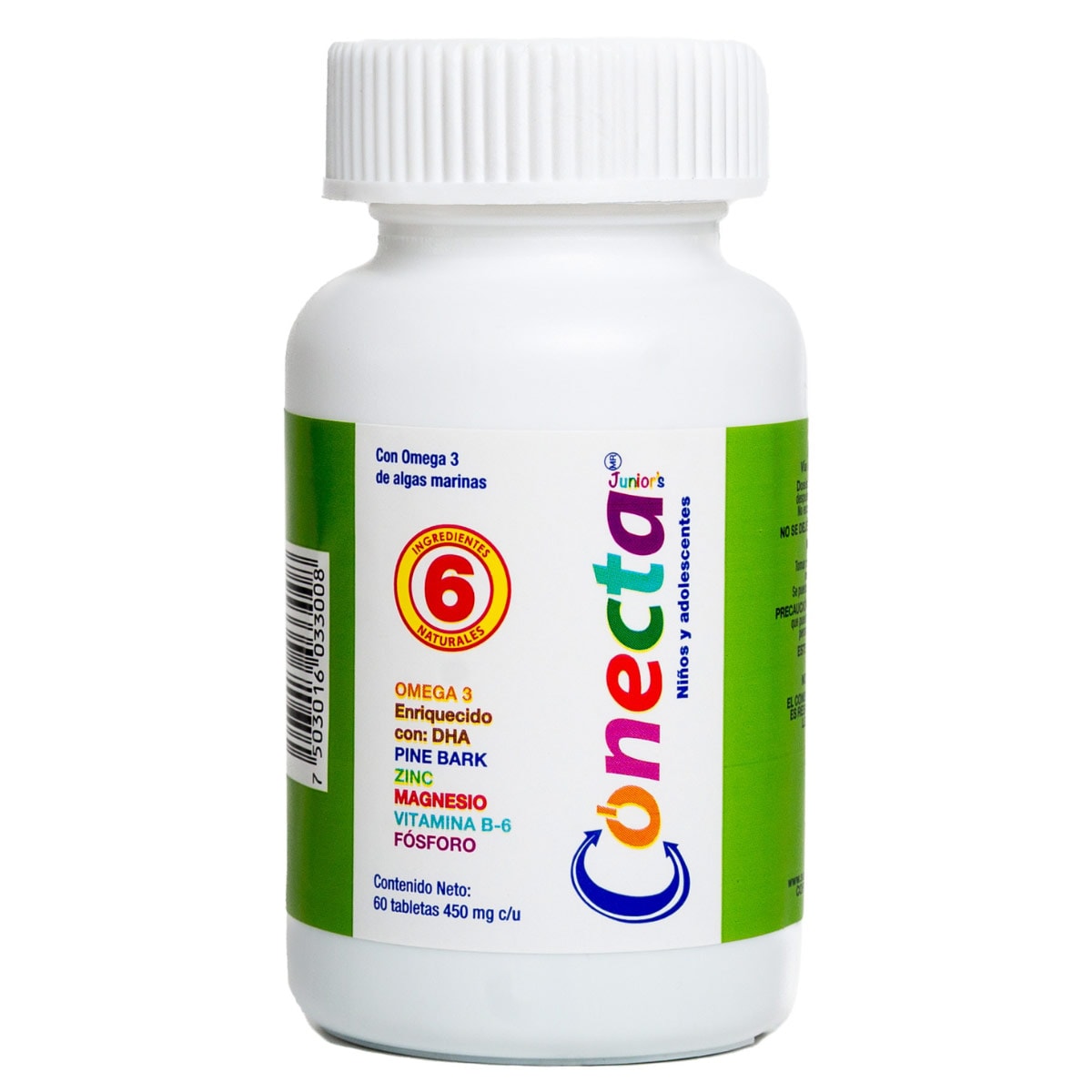 Conecta Junior S 800 Mg 60 Tabletas