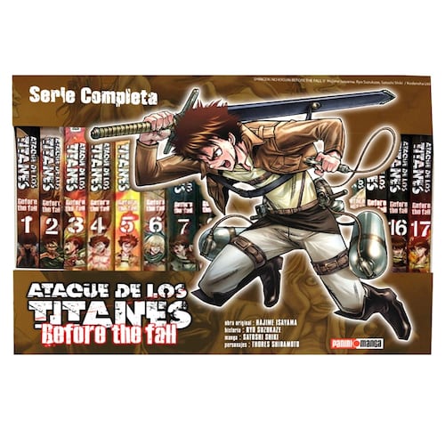 AOT BEFORE THE FALL - BOXSET