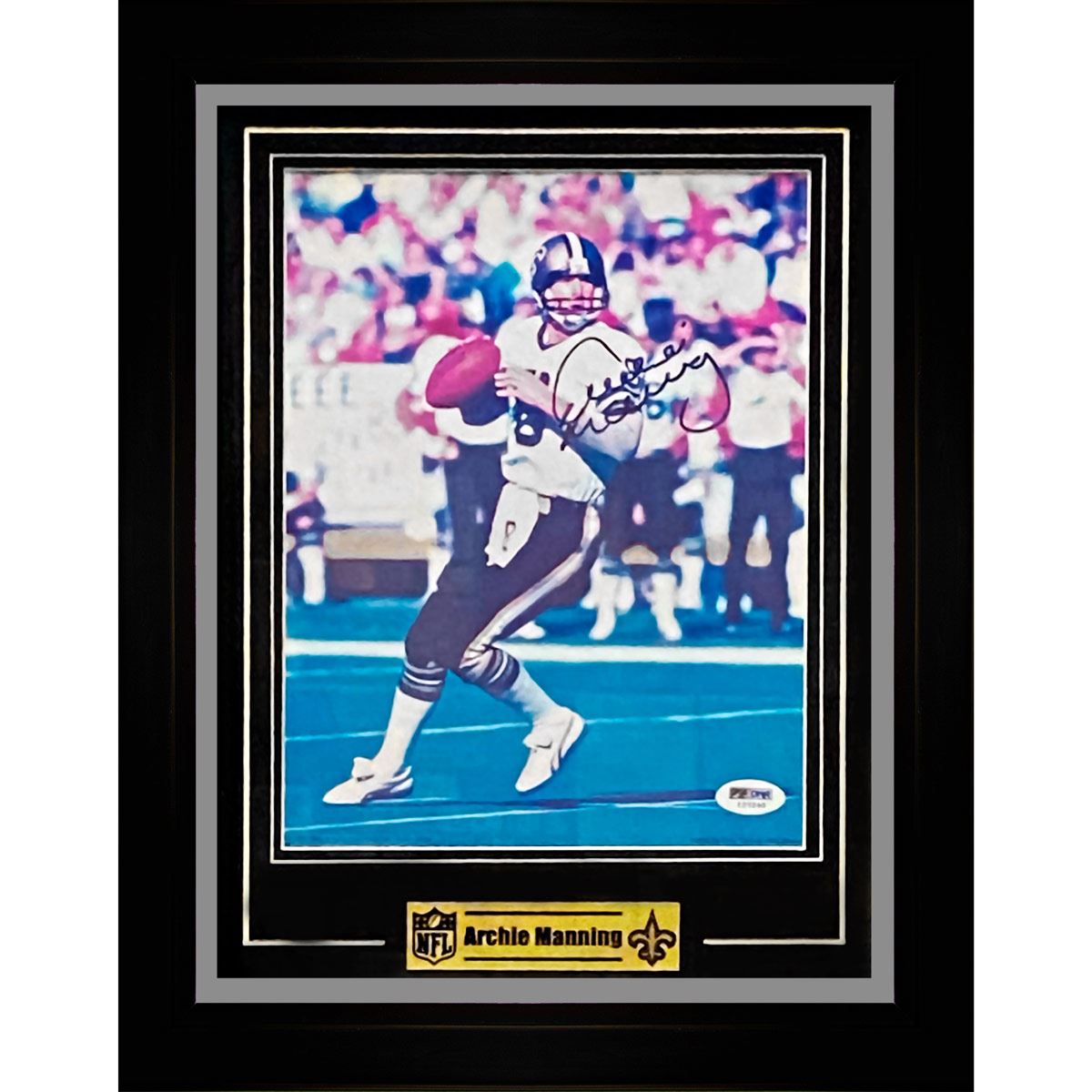 Foto Autografiada Archie Manning 8X10