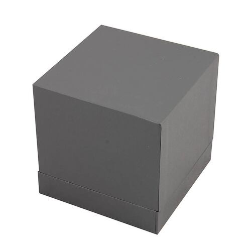 Home Nature caja de regalo y oso color gris con rosa roja 14.5*14.5*15 cm