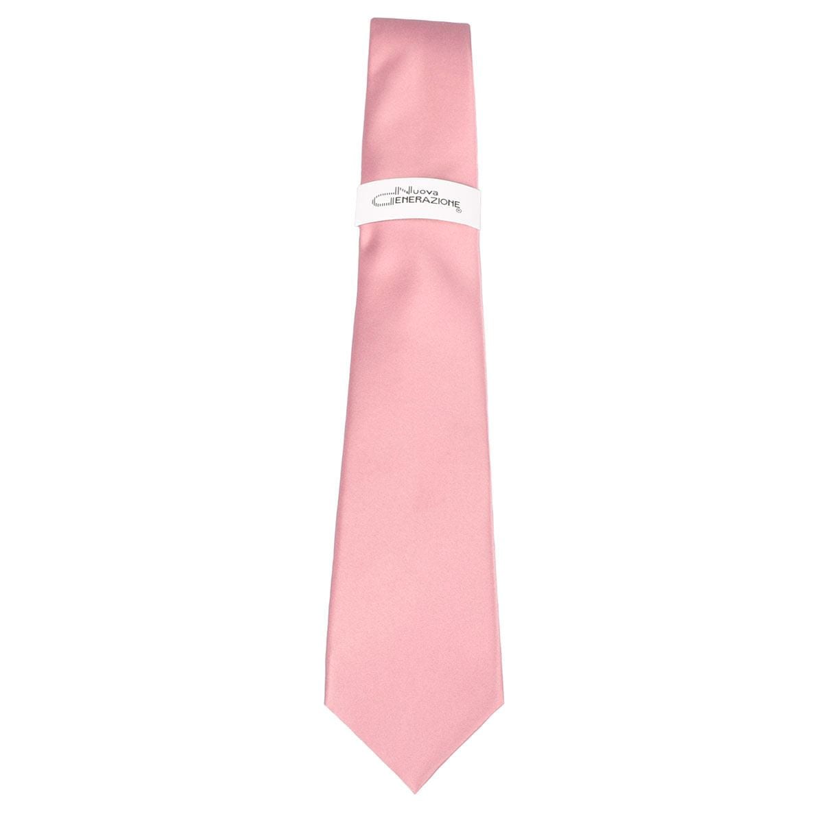 Corbata lisa Nuova Generazione rosa