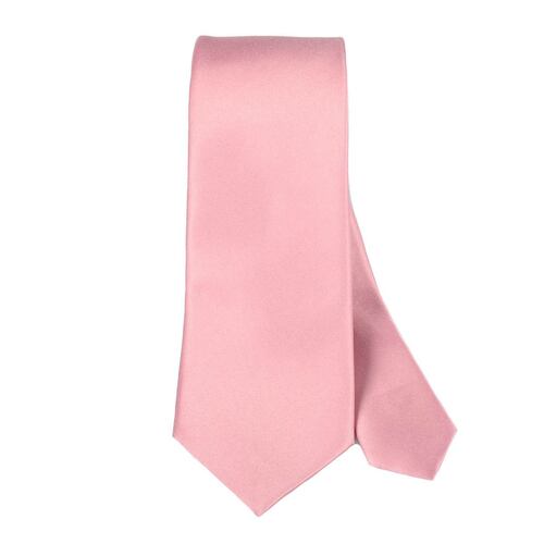 Corbata lisa Nuova Generazione rosa