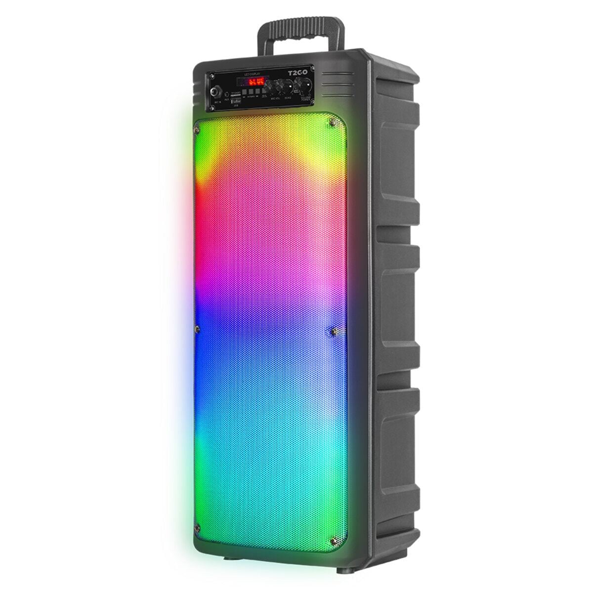 Bocina Inalámbrica T2GO Roar X Con Panel Led RGB